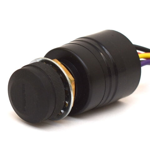 Boat Ignition Switch | 3-Position Push-To-Choke Deutsch 6-Pin - Walmart.com