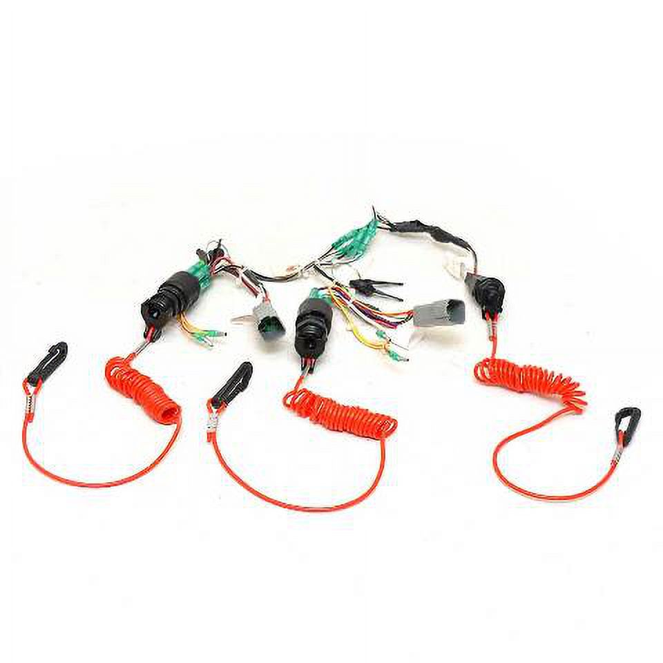 Boat Ignition Switch Kit | 3-Position Dual Engine w/ Kill Switch ...