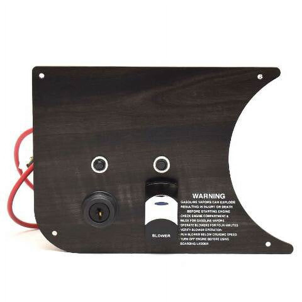 Boat Ignition Switch Panel | Inboard 4-Position Woodgrain - Walmart.com