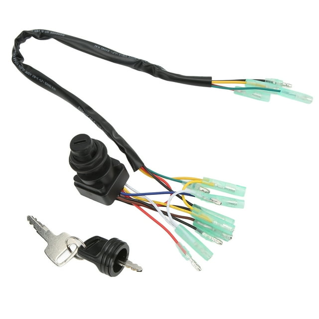 Boat Ignition Switch Professional Outboard Universal Control Box Key ...