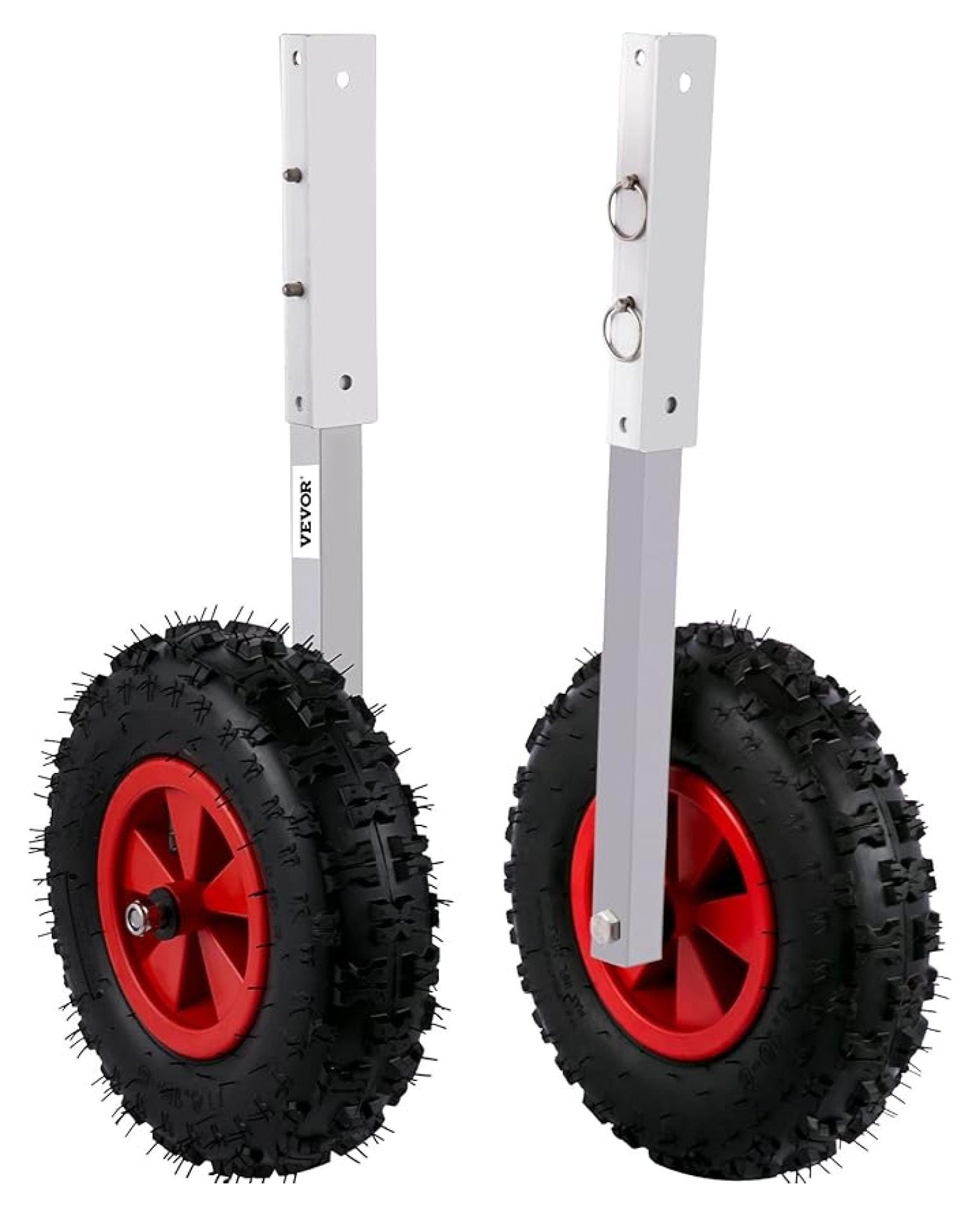 Boat Launching Wheels, 12" Boat Transom Launching Wheel, 600 lb Loading ...