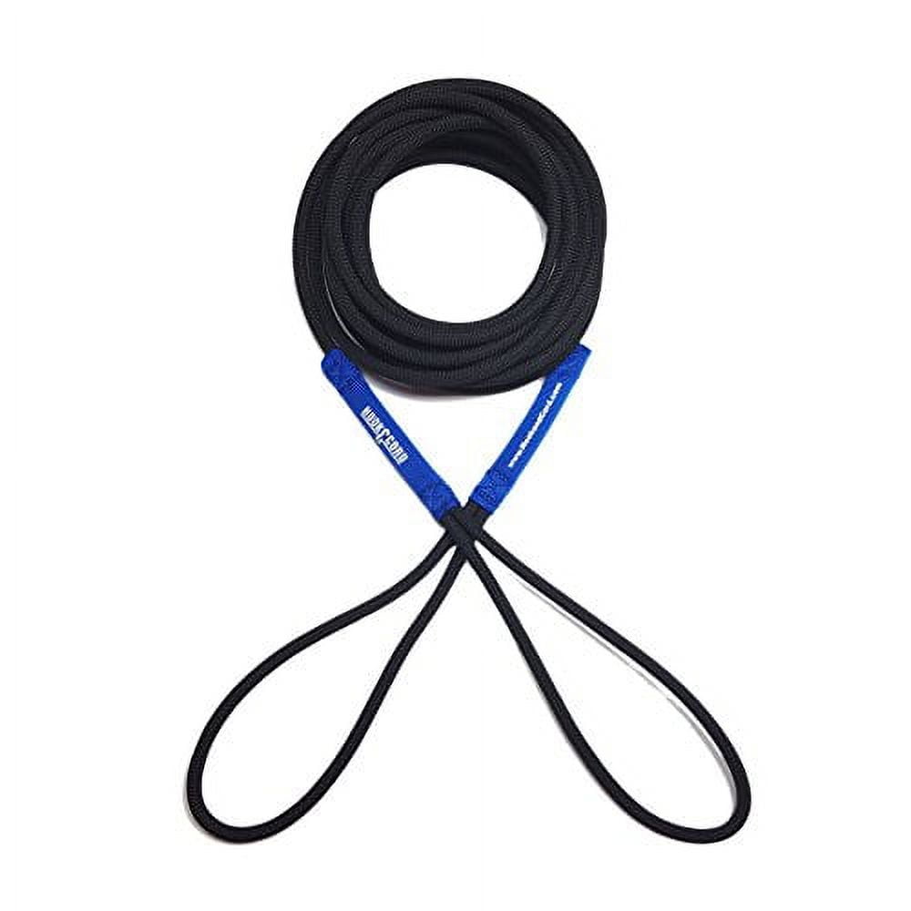 Boat Line Rope Bungee Cord15’ Line, Stretches to 30’, Heavy Duty Boat ...