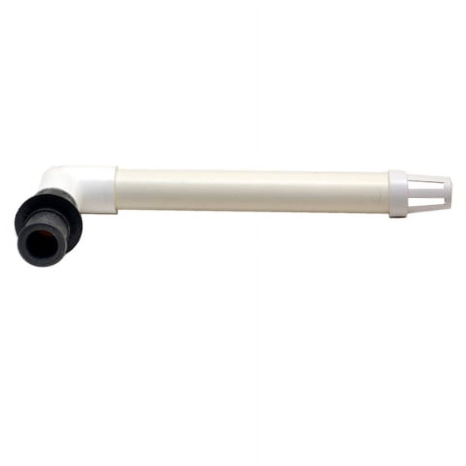 Boat Livewell Drain Tube | 9 Inch White 90 Degree - Walmart.com