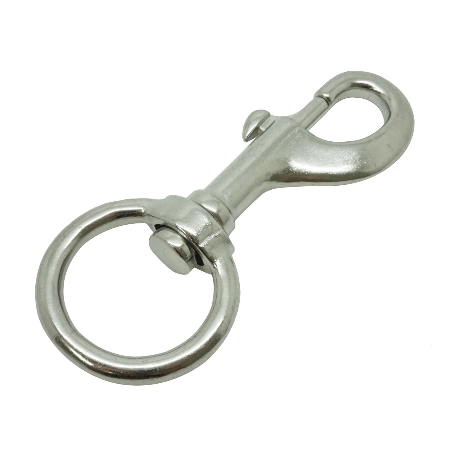 Boat Marine Clip 11.8cm Stainless Steel Swivel Bolt Snap 10mm Opening ...