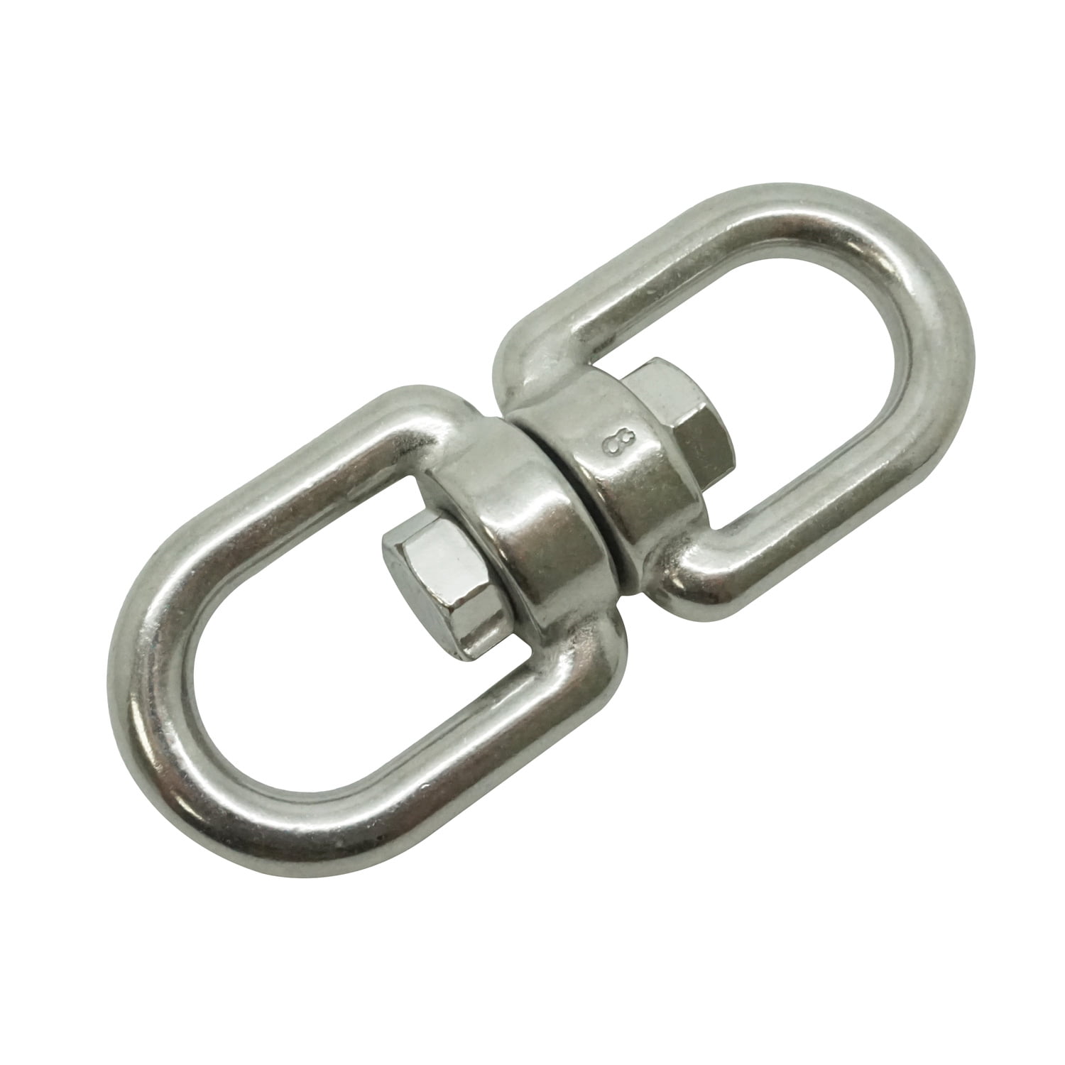Boat Marine Clip 9cm Stainless Steel Swivel Double Eye Hook - Walmart.com