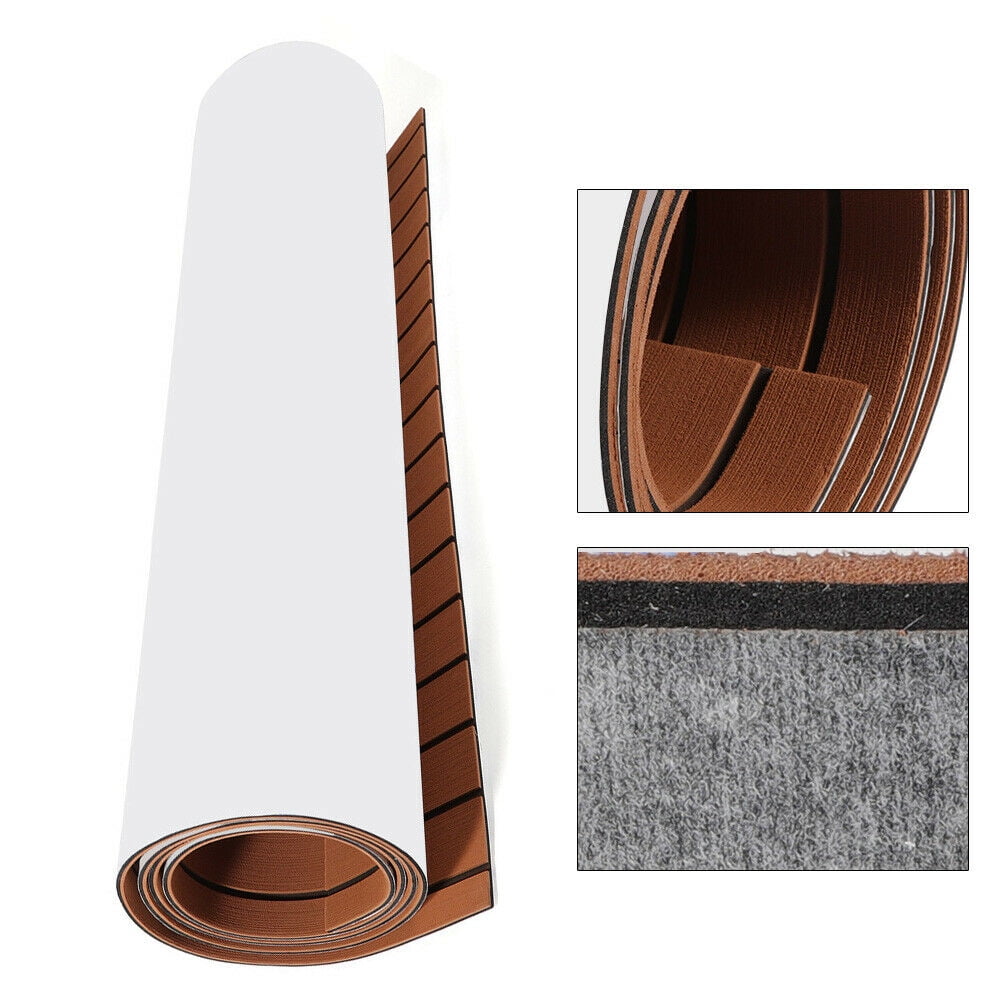 Boat Marine Deck Foam Floor Mat EVA Teak Floor Pad Self-Adhesive Yacht ...