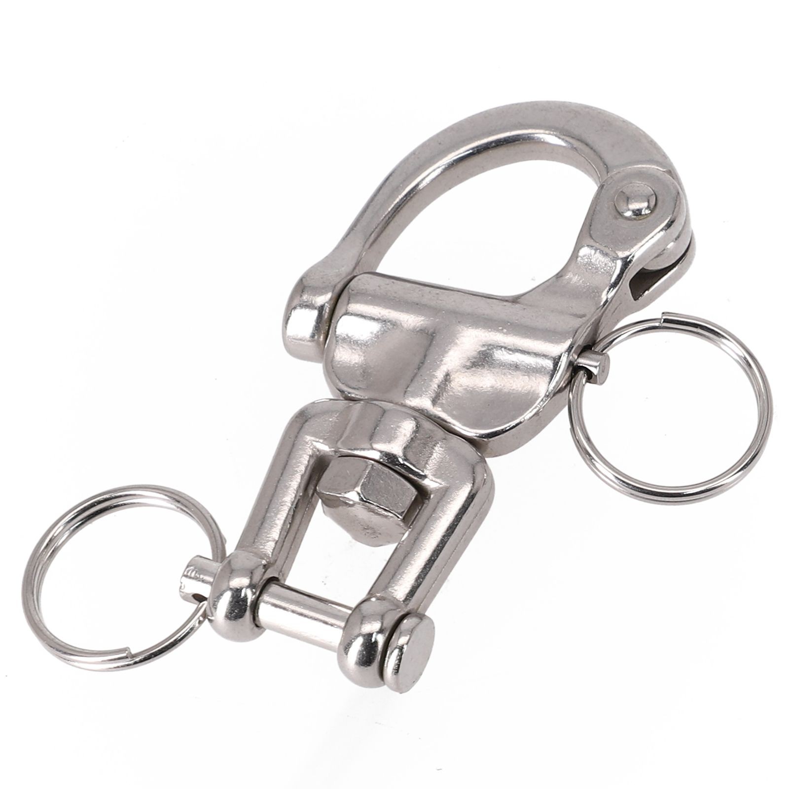 Boat Marine Hardware 316 Stainless Steel Jaw Swivel Snap Shackle Fit ...
