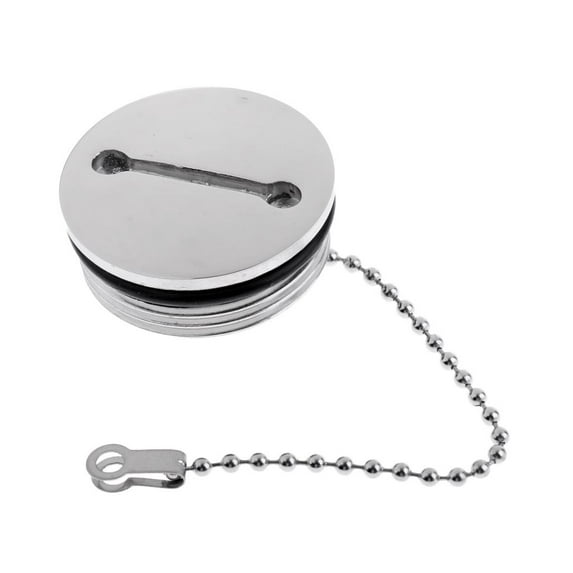 Boat Marine Replacement Fuel Gas Deck Fill Cap Slotted Top Stainless ...