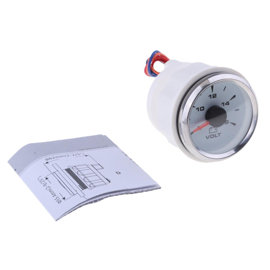 Boat Marine Yacht RV Φ52mm (2'') meter Gauge 316 Stainless Steel Rin ...