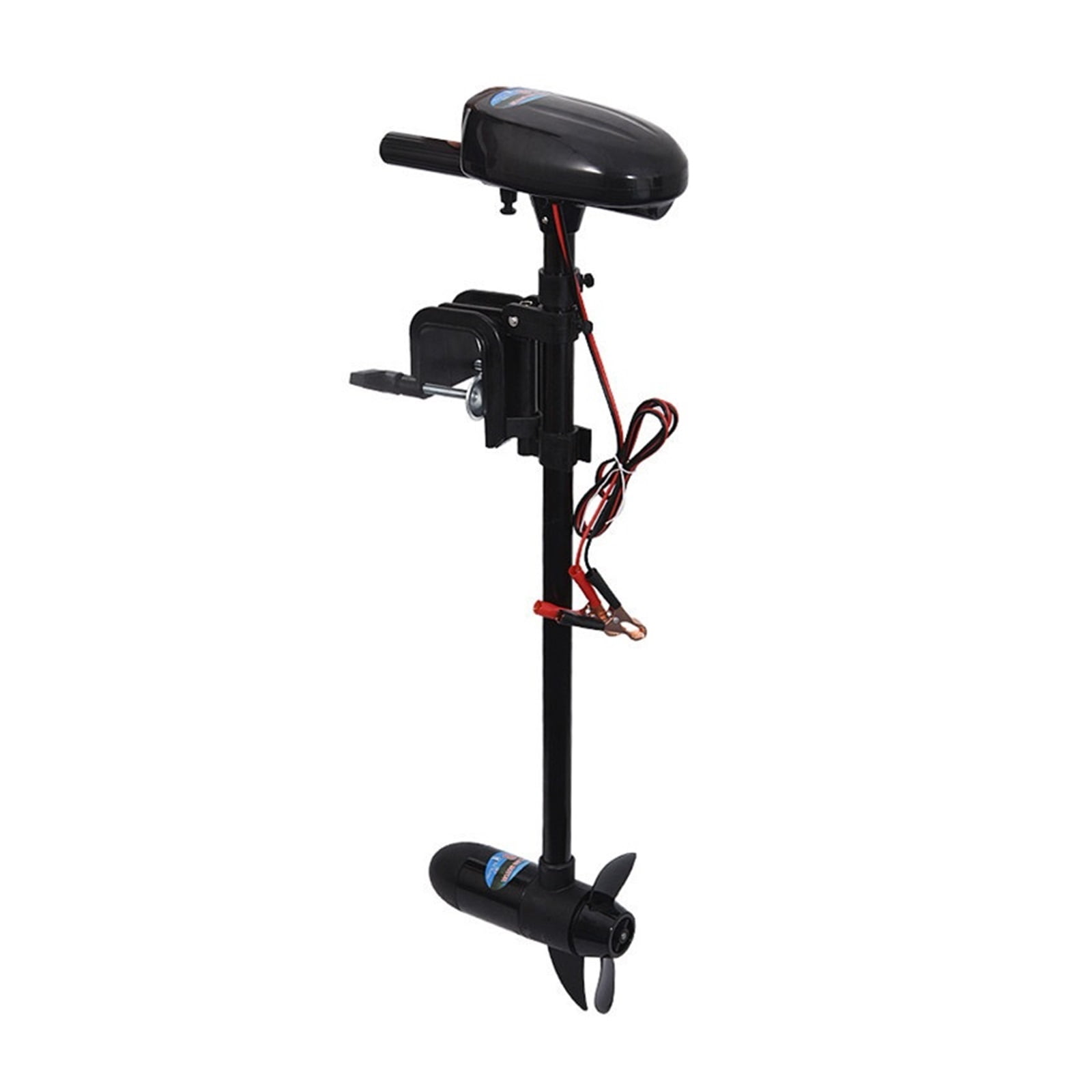 Boat Motor, 18 LBS 12 V Inflatable Kayak Outboard Trolling Electric ...