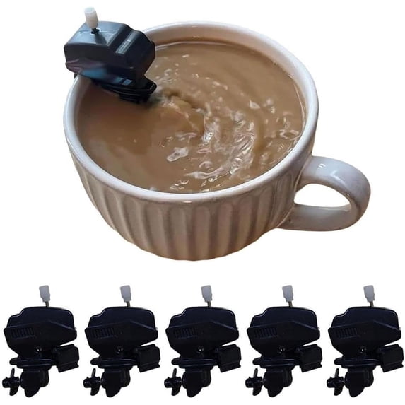 Boat Motor Coffee Stirrer, Electric Propeller Beverage Mixer, Battery ...