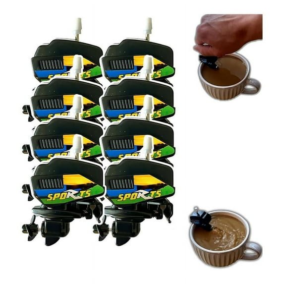 Boat Motor Coffee Stirrer - Wind Up Mini Boat Motor Coffee Mixer for ...