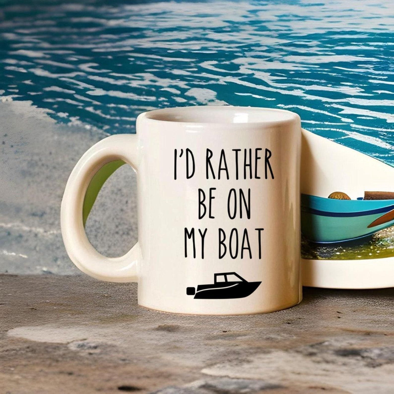 Boat Mug • Boat Gift • Lake House Gift • Lake House Decor • Boat ...