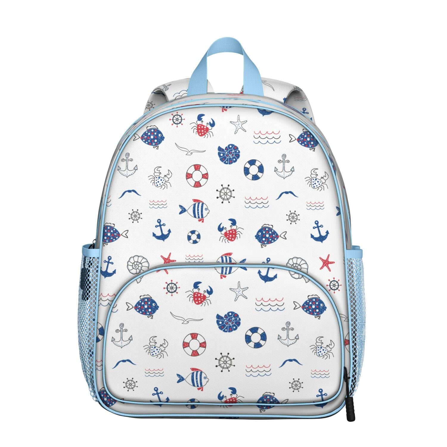 Boat Nautical Student Backpack – Anchor Sea Seaside Coastal Marine ...