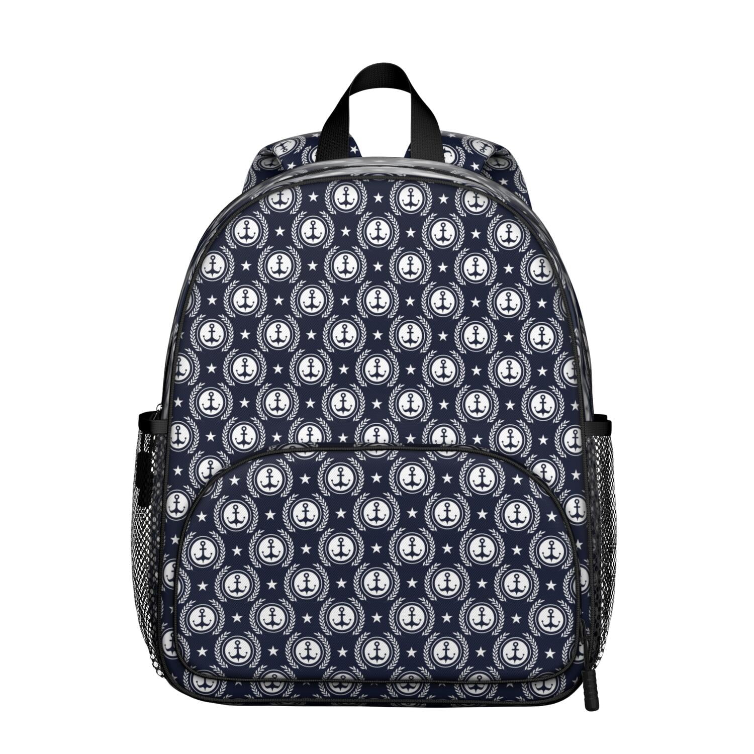 Boat Nautical Student Backpack – Anchor Sea Seaside Coastal Marine ...