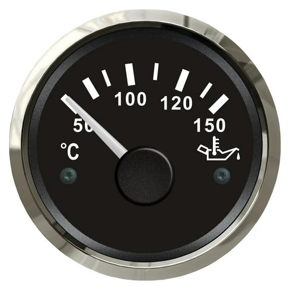 Boat Oil Temp Gauge Marine Engine Temperature Gauge Truck RV ATV Car ...