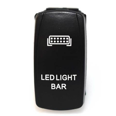 Carling On/Off/On Contura V Boat Rocker Switch | Light Bar 6 Spade 12V ...