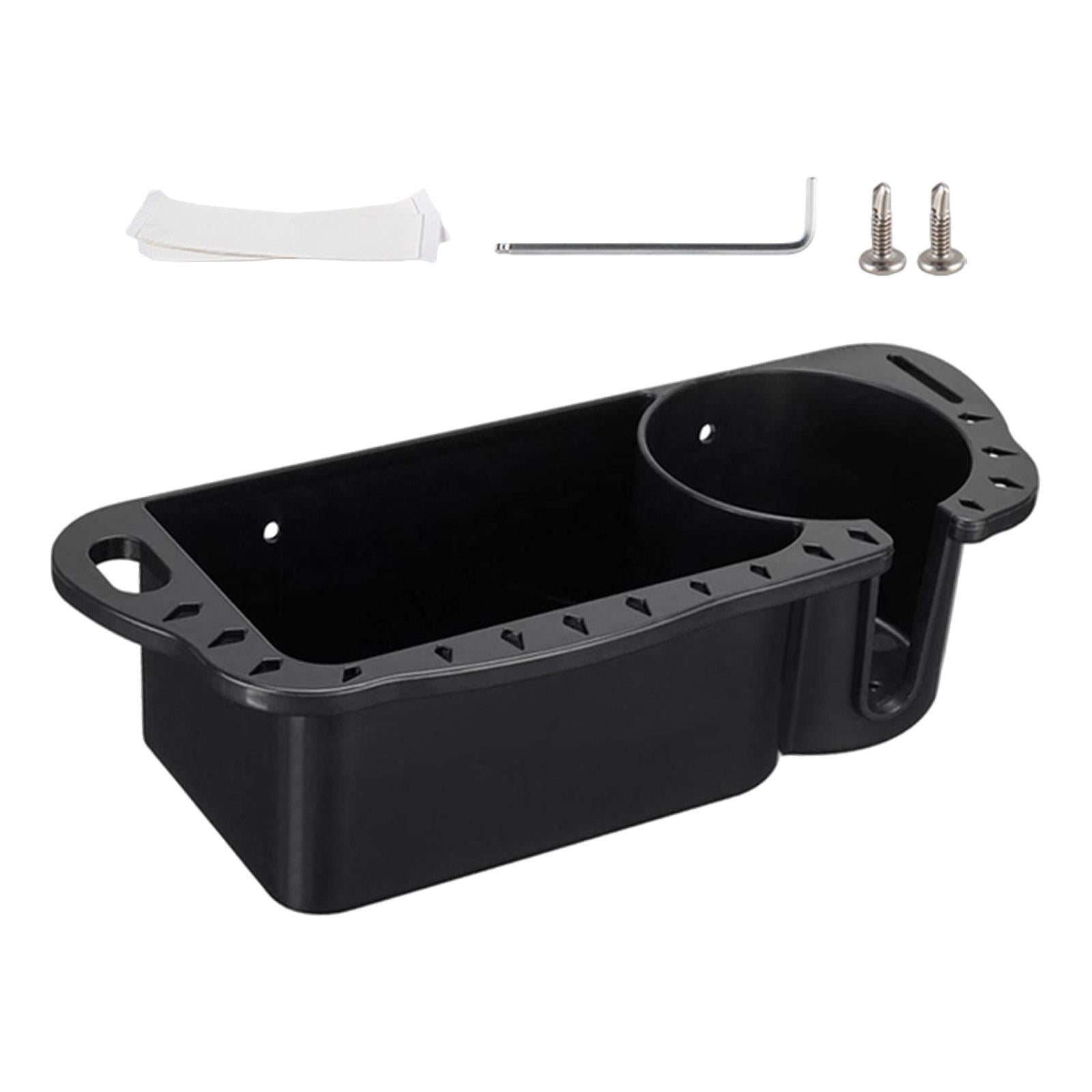 Boat Organizer with Drainage & Reserved Installation Holes, Marine Cup ...