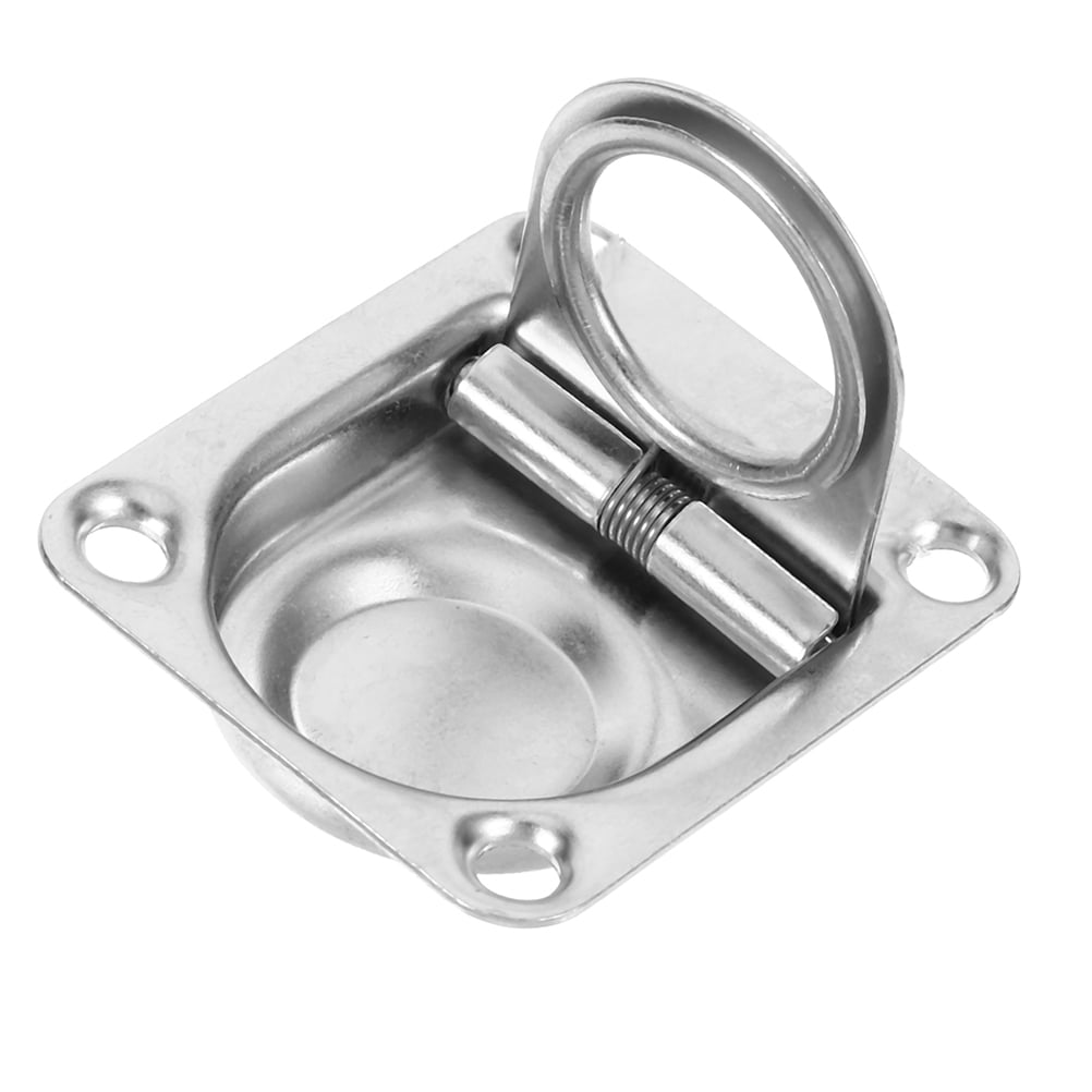 Boat Paddle Holder Trailer Winch Strap Stainless Steel Pull Ring ...