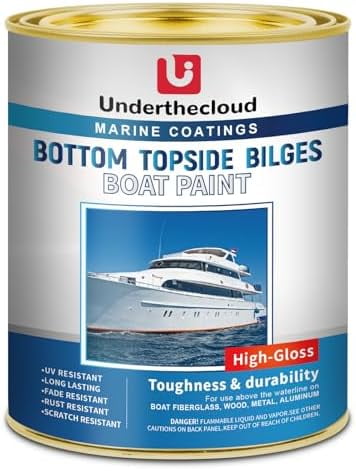 Boat Paint 35 Oz Gloss Red Marine Boat Topside Bottom Enamel Paint ...
