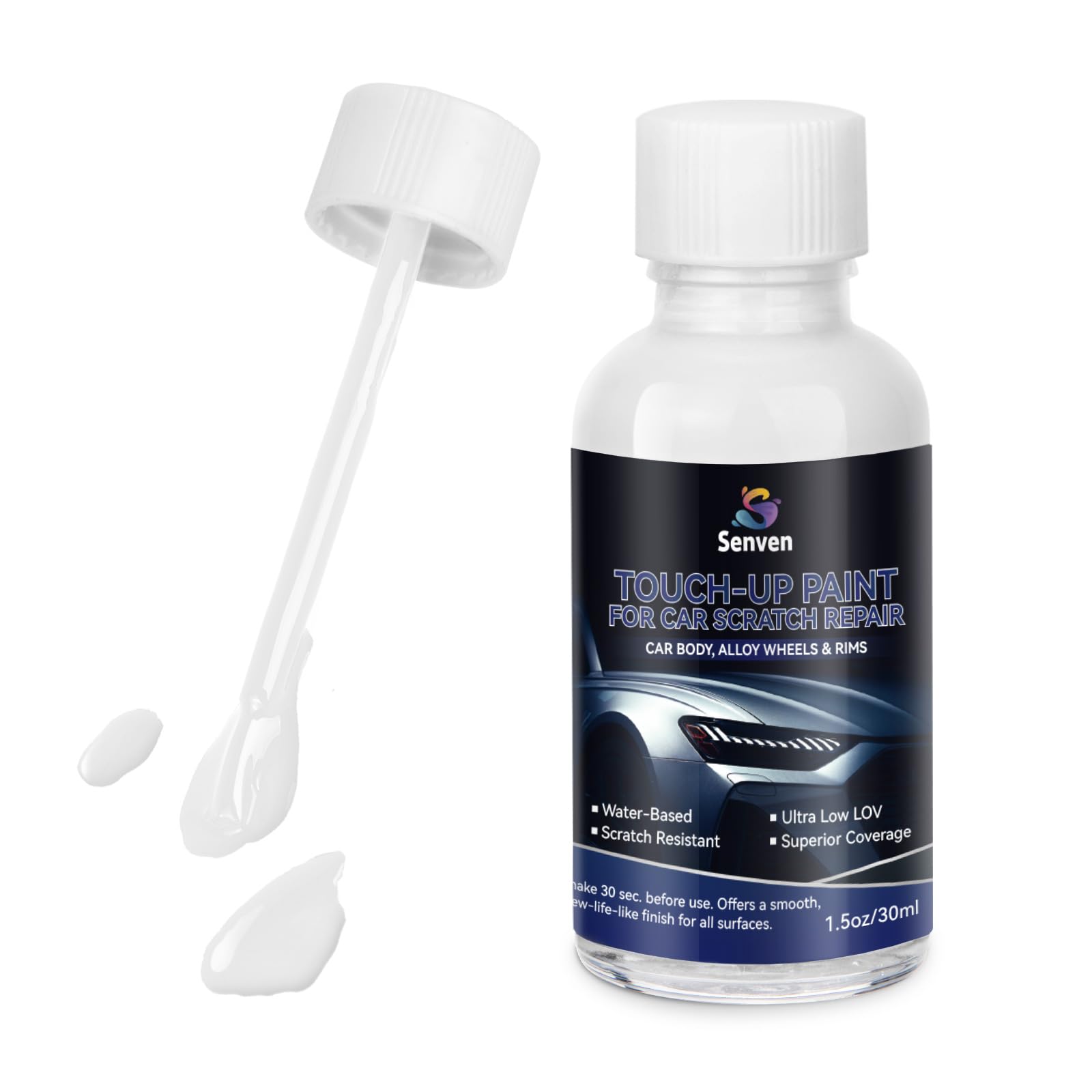 Boat Paint White Touch Up Pen High-Gloss Boat Scratch Repair Marine ...