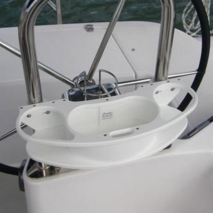 Boat Pedestal Organizer Permanently Mounted | V0027 Tubing Size: 1" x 9 ...