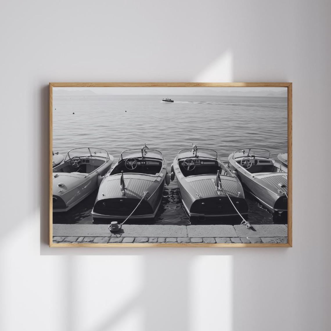 Boat Photography Vintage Ocean Fine Boat Black and White Wall Art ...