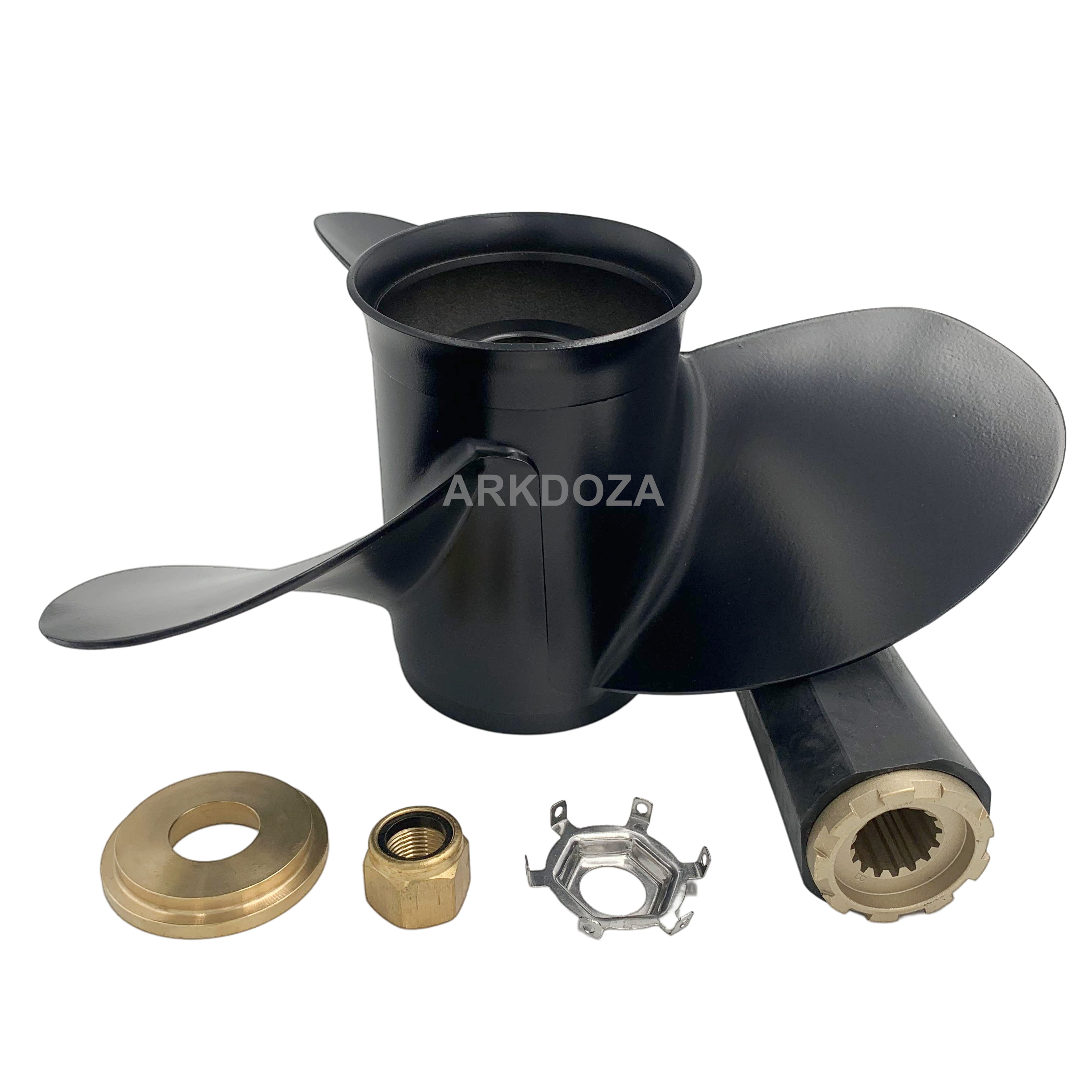 Boat Propeller 13 1/4x17 for Mercury Outboard 60-125HP Aluminum 15 ...