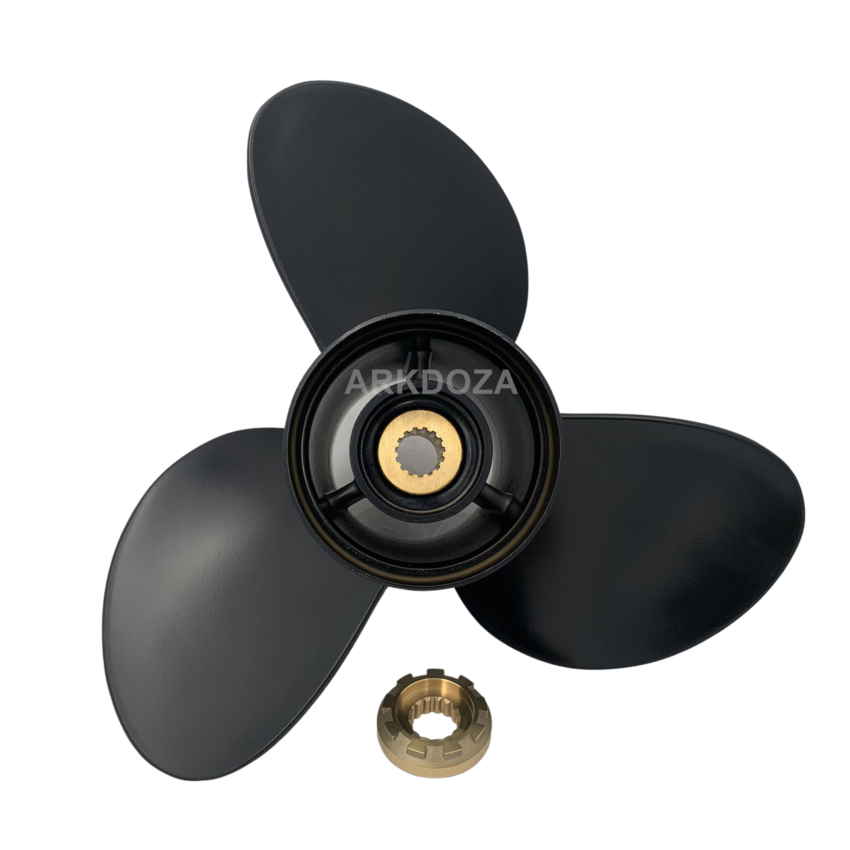 Boat Propeller 15x15 for Mercury Outboard 130-300HP Aluminum 15 Tooth ...