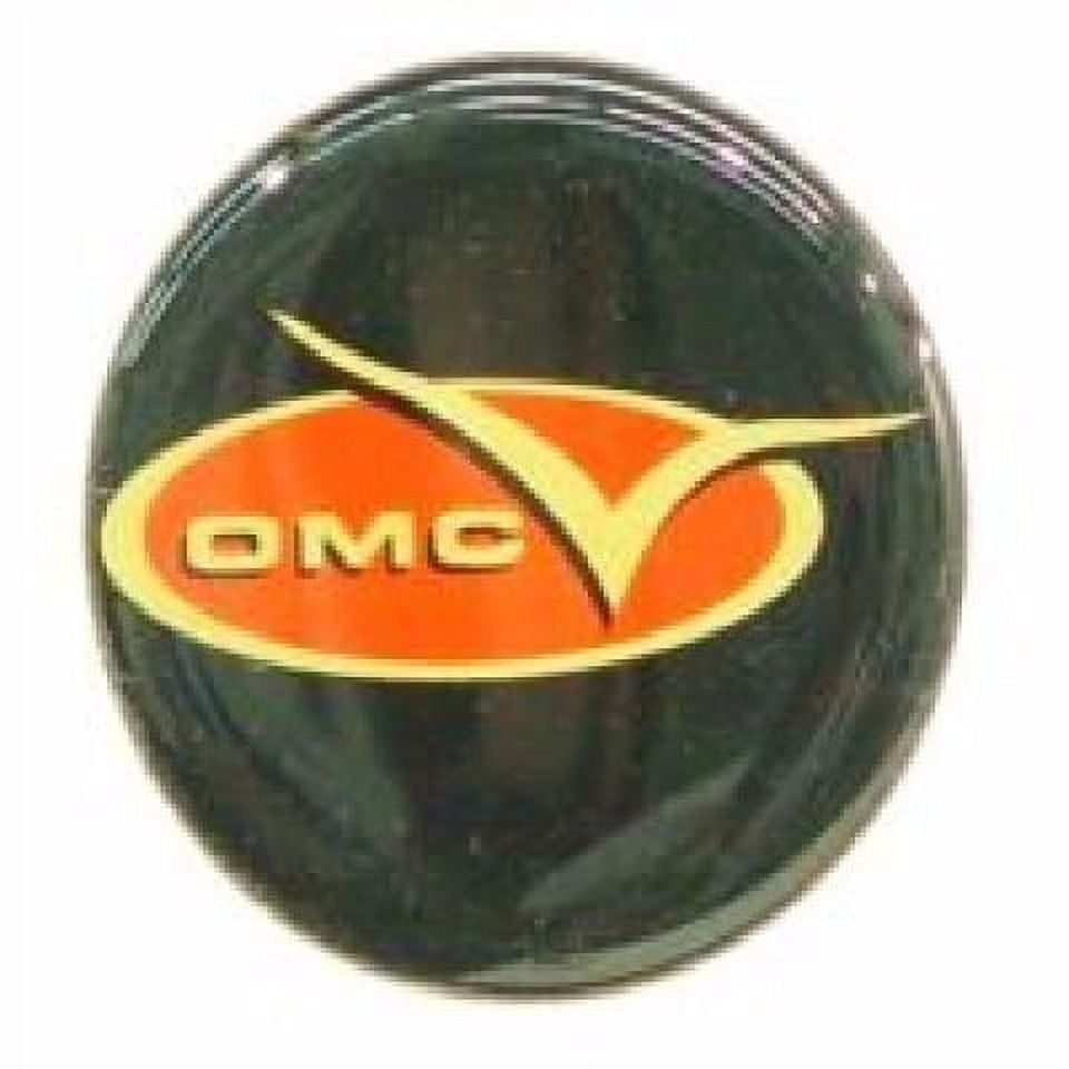 Boat Raised Decal Sticker | OMC 2 x 2 Inch - Walmart.com