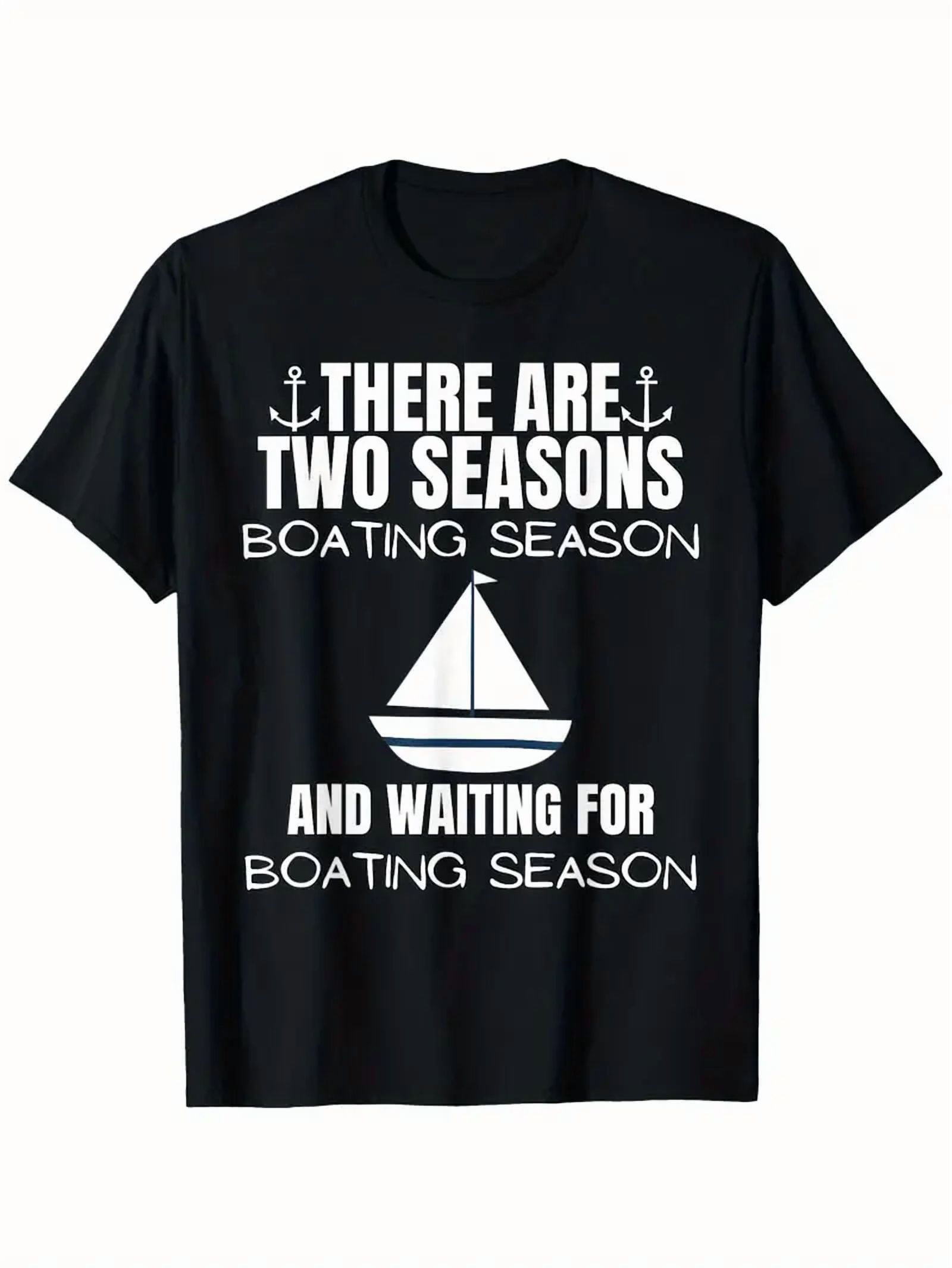 Boat Regatta/ Skipper/ Boat Owner/ Captain/ Boat T-Shirt, 100% Cotton ...