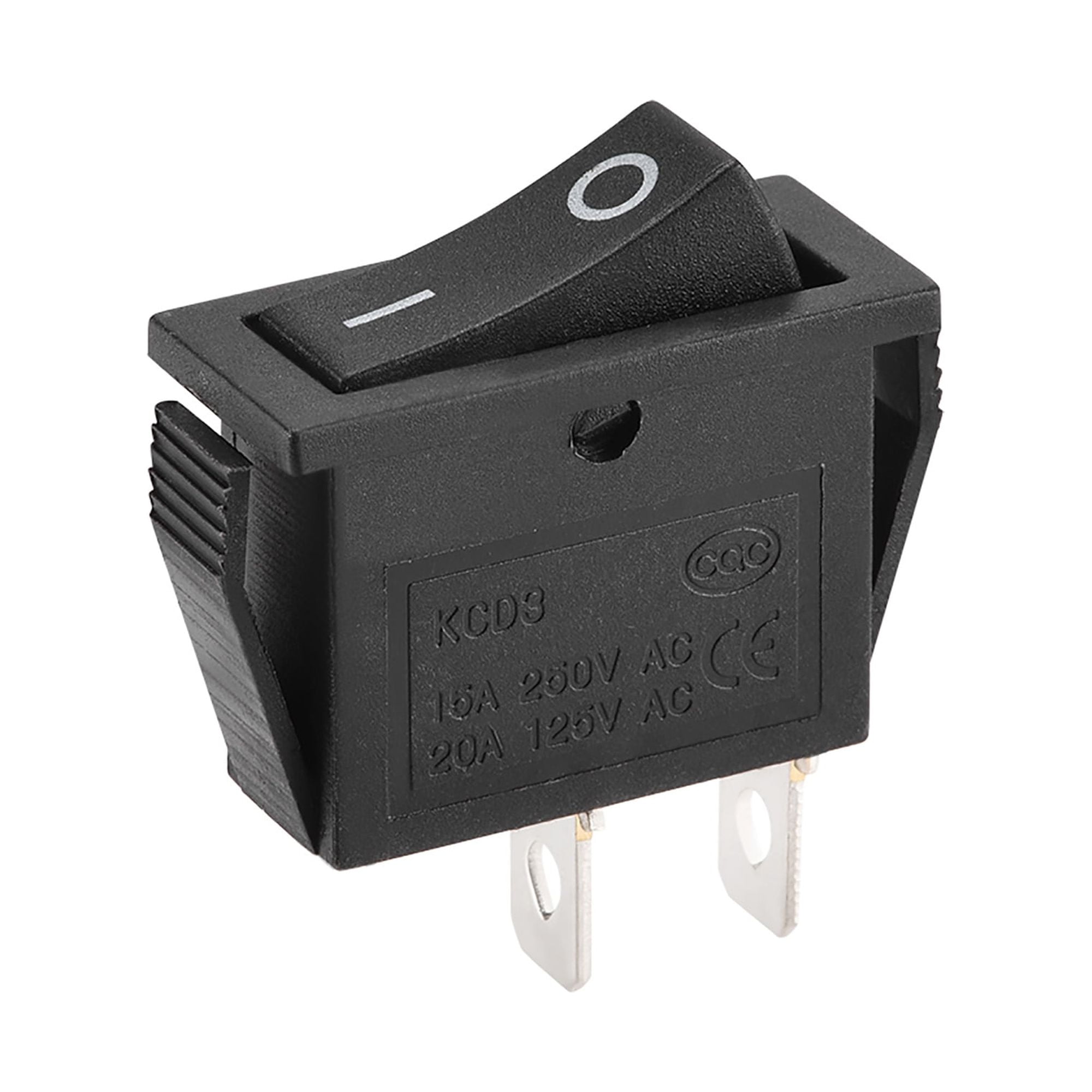 Boat Rocker Switch Black Toggle Switch for Boat Car Marine 2pins ON/OFF ...