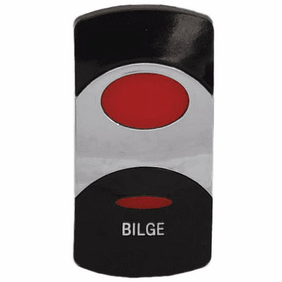 Boat Rocker Switch Cover | BILGE Black Plastic Actuator - Walmart.com