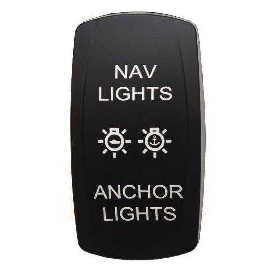 Boat Rocker Switch Cover | Nav Lights / Anchor Lights Actuator ...