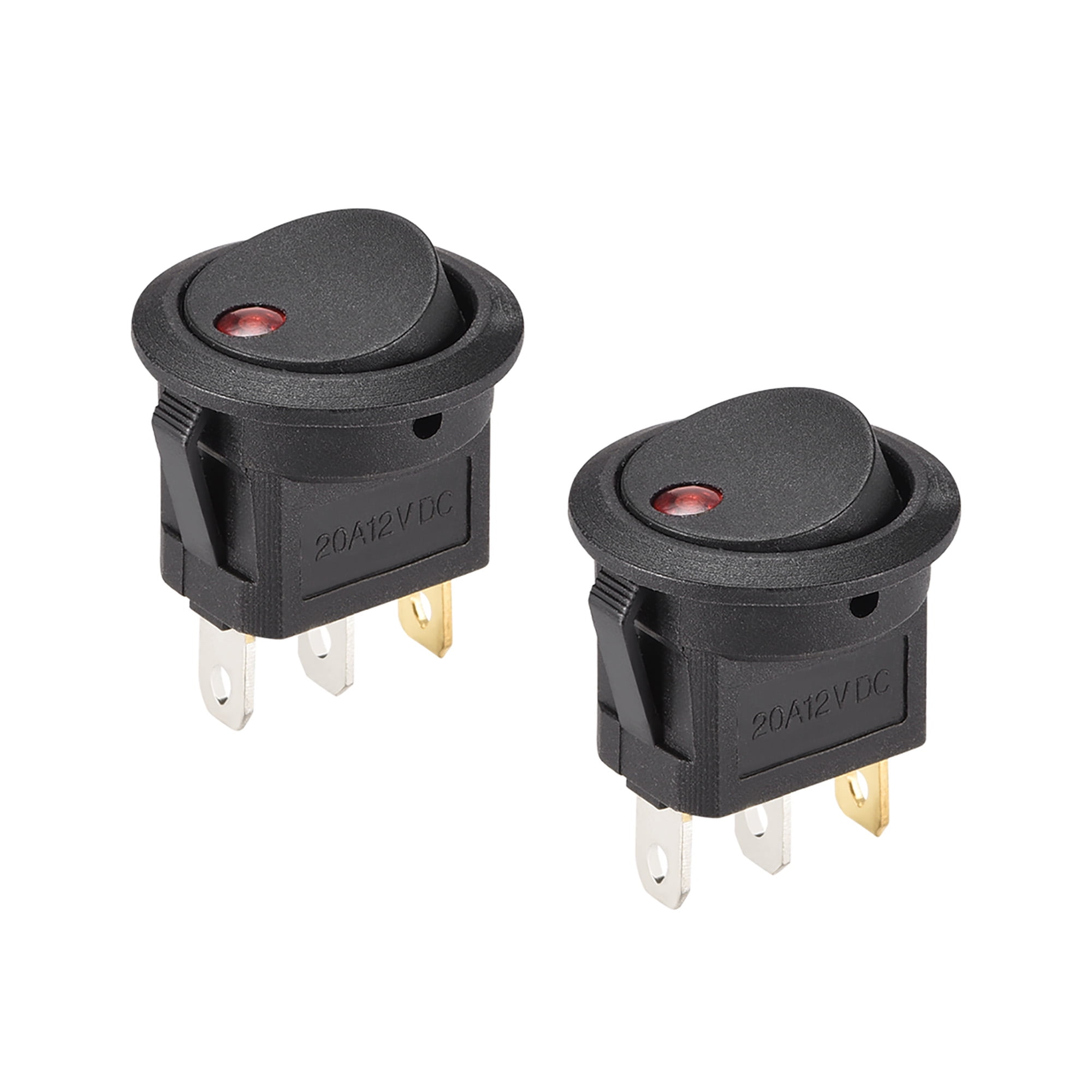 Boat Rocker Switch LED Light DC 12V Toggle Switch for Boat Car Marine ...