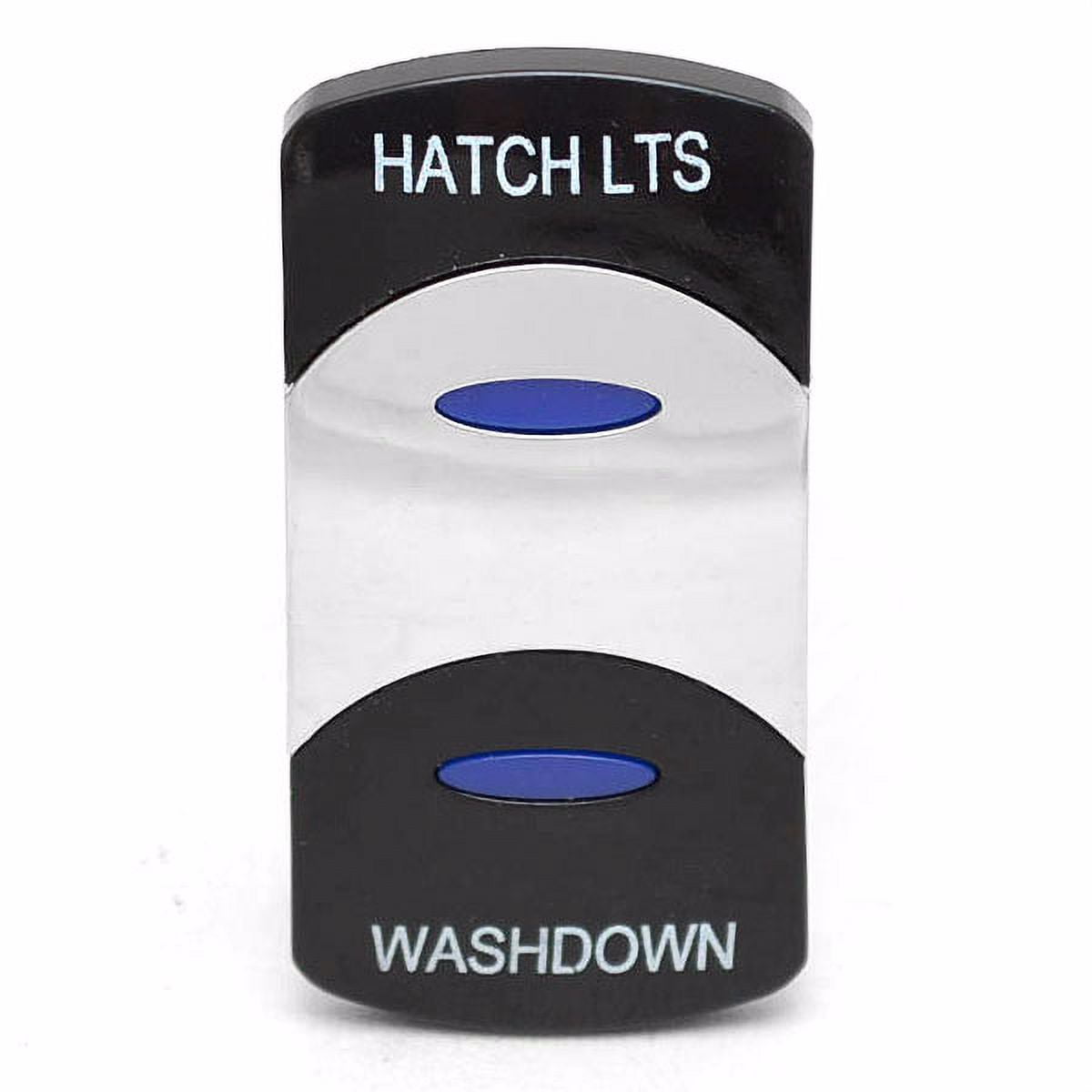 Boat Rocker Switch Plate Cover | Hatch Lts/Washdown Actuator - Walmart.com