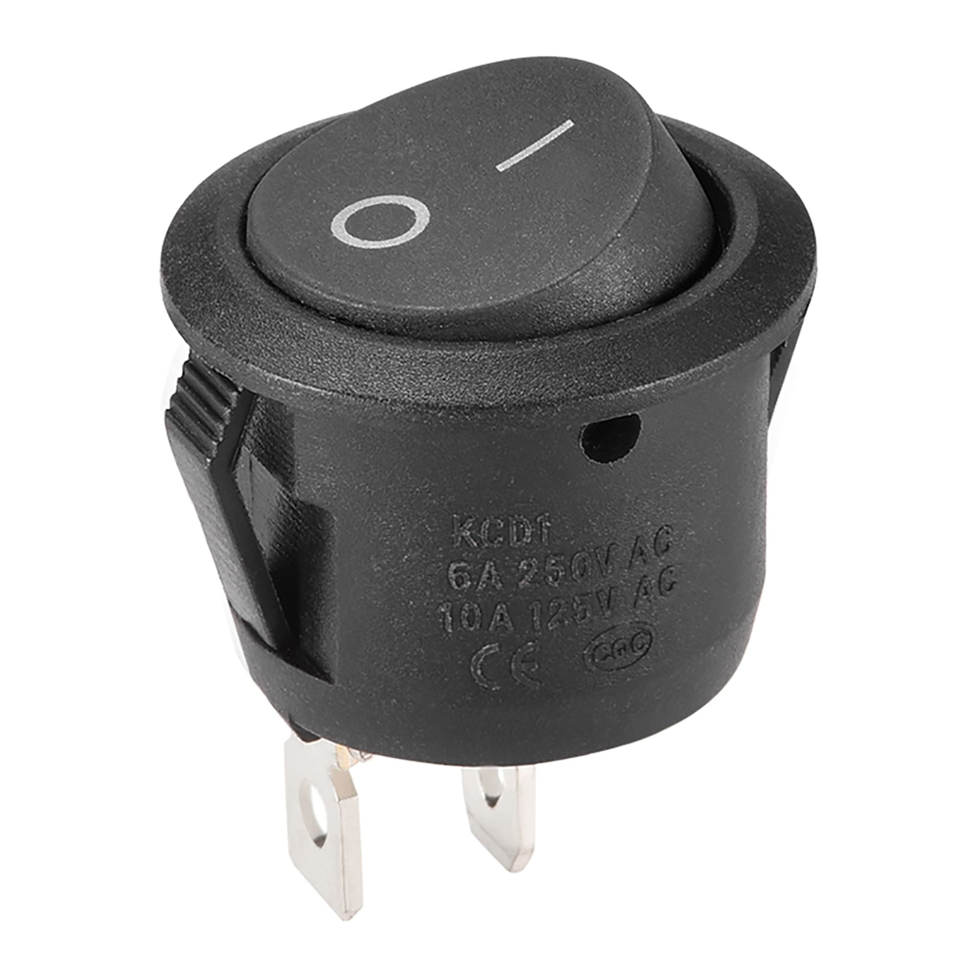 Boat Rocker Switch Round Toggle Switch for Boat Car Marine 2pins ON/OFF ...