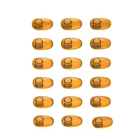 Sharpline Boat Raised Rotary Decals | Lights Gold (Set of 18) - Walmart.com