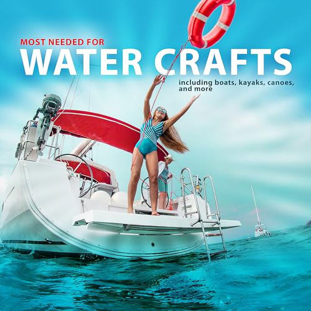 Boat Safety Throw Rings - Life Buoy Ring with Water Floating Lifesaving ...