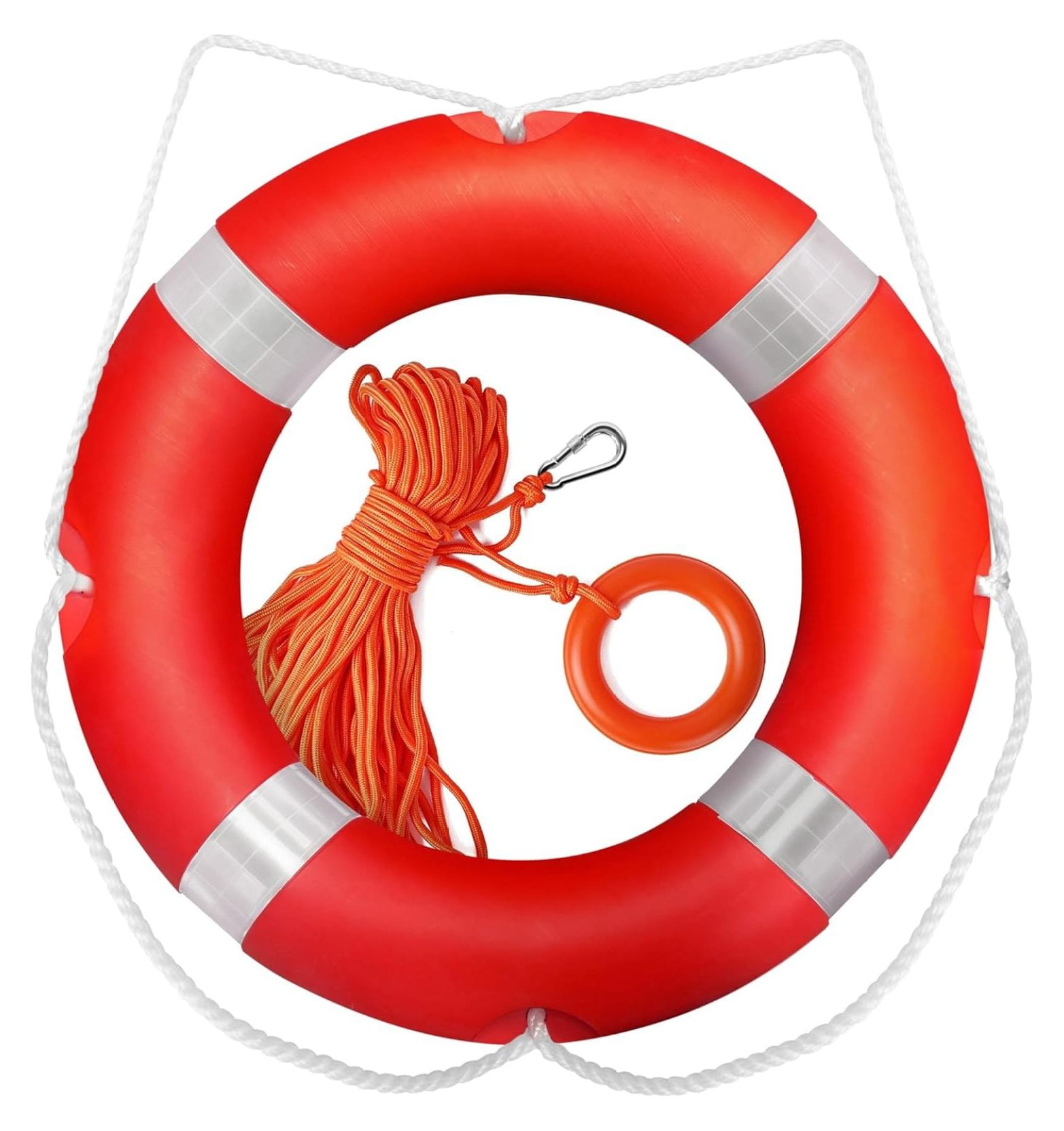 Boat Safety Throw Rings - Life Buoy Ring with Water Floating Lifesaving ...