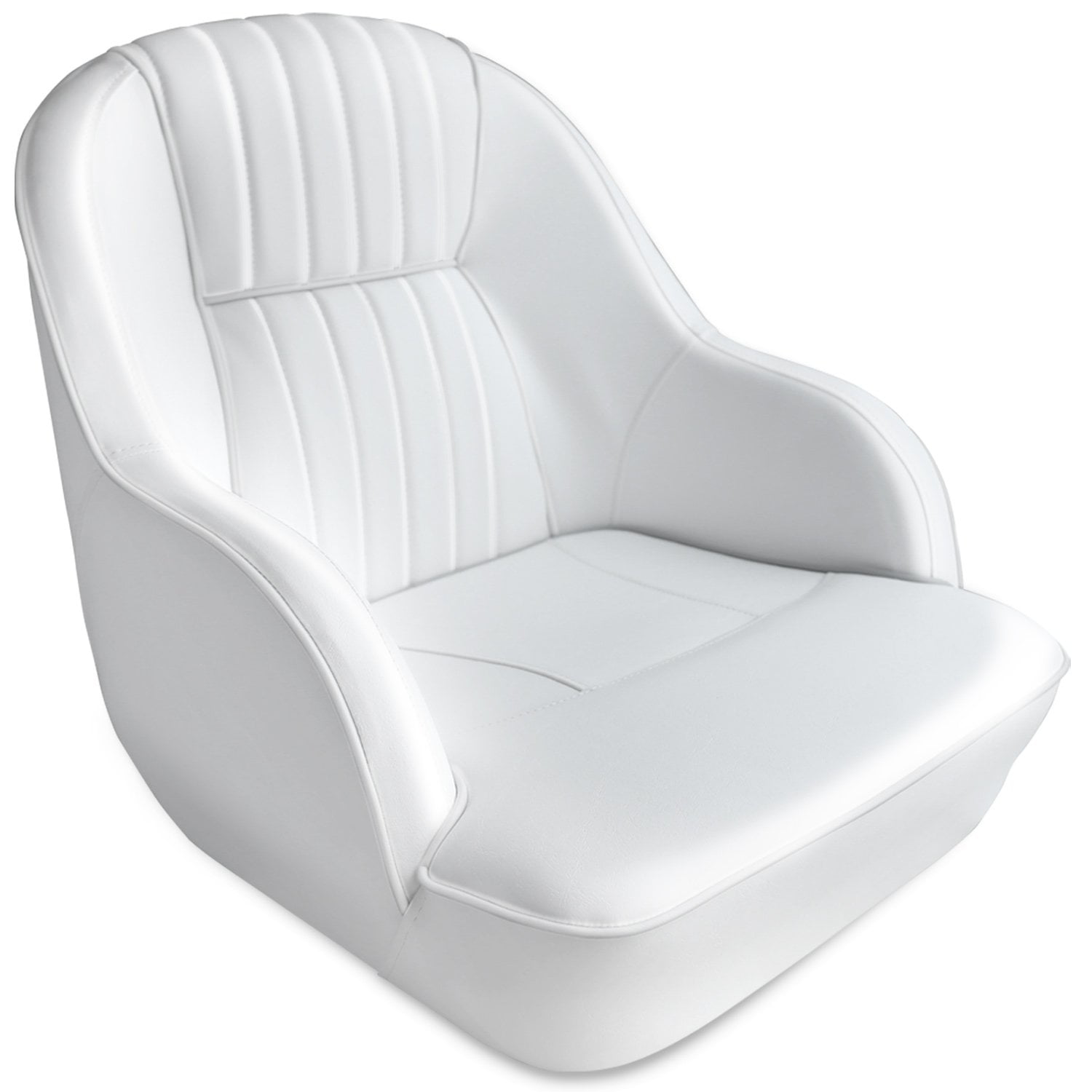 Boat Seat with Armrests,Flip-Up Captain Boat Seat for Fishing/Pontoon ...
