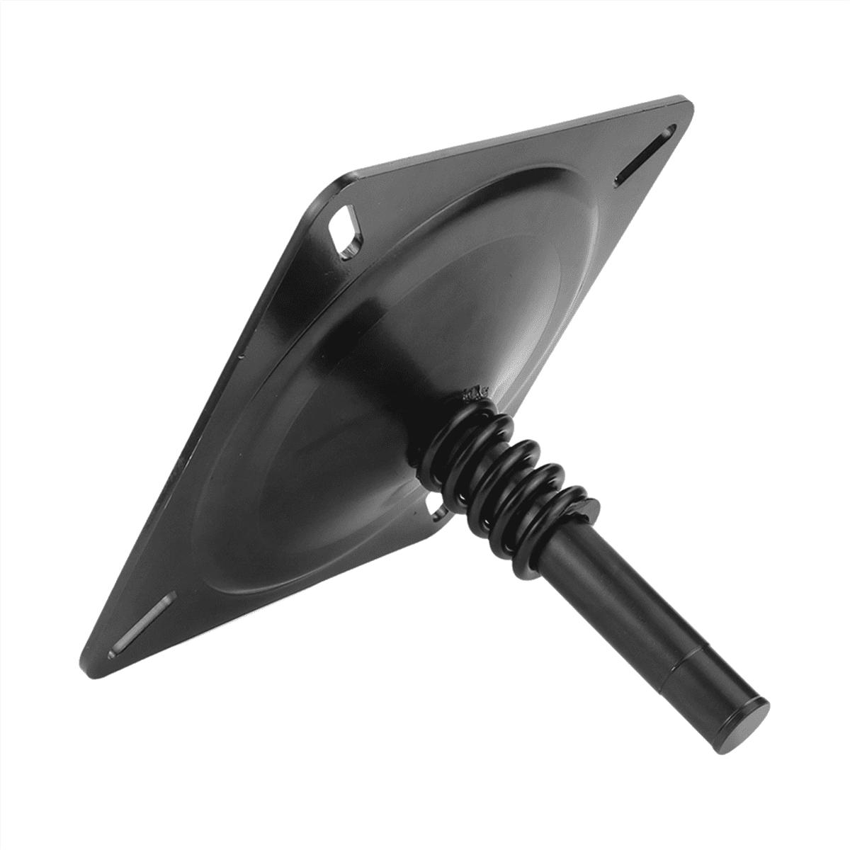 Boat Seat Pedestal Boat Seat Base Seat Mount Plate 2-3/4Inch Steel Pin with Spring for 3/4inch ...