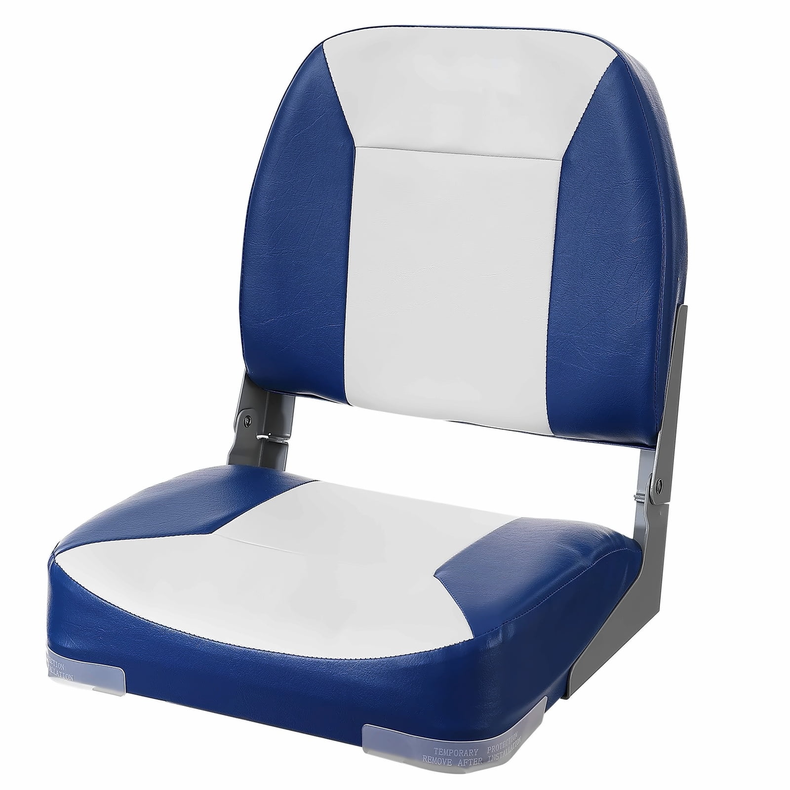 Boat Seats Low Back 2 Pack, Folding Fishing Boat Chair with Sponge ...