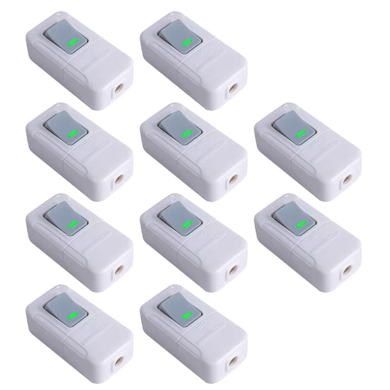 Boat Shape Switch Small Rocker Button Wiring Switch White Hand Pinch ...