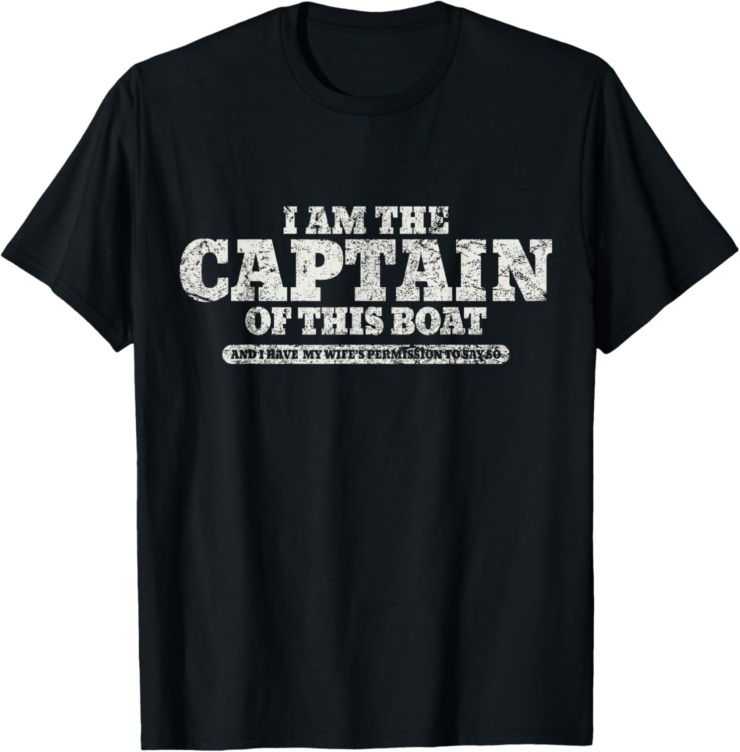 Boat Ship Captain Funny Rules T-Shirt - Walmart.com