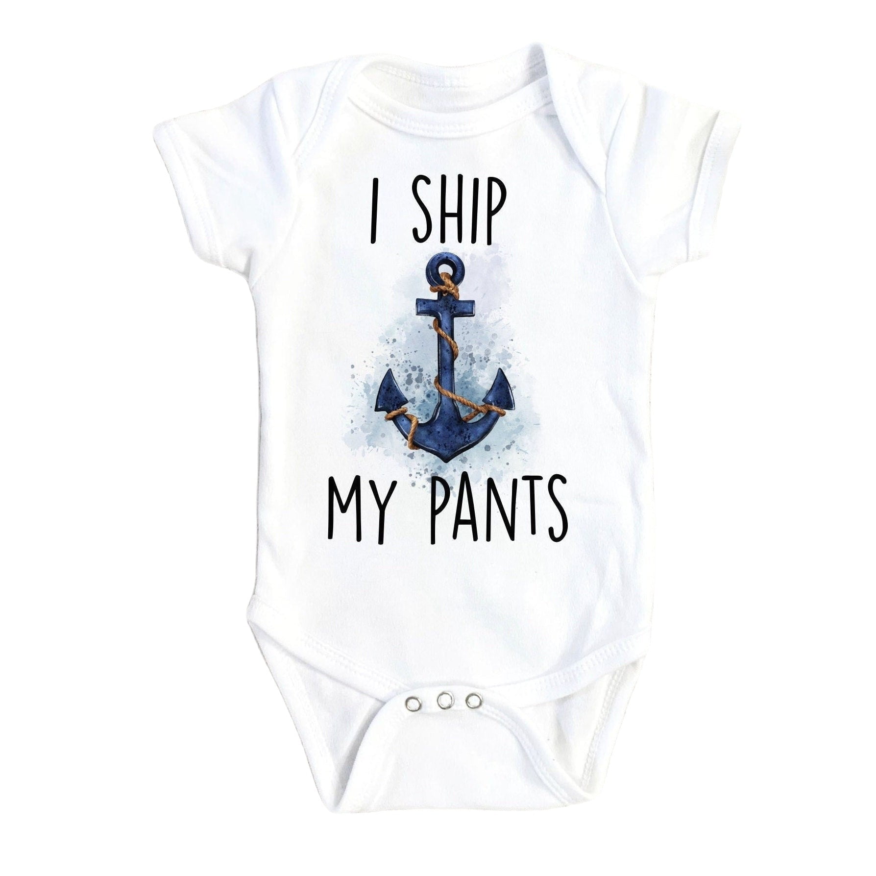 Boat Ship My Pants - Baby Boy Girl Clothes Infant Bodysuit Funny Cute Newborn - Walmart.com