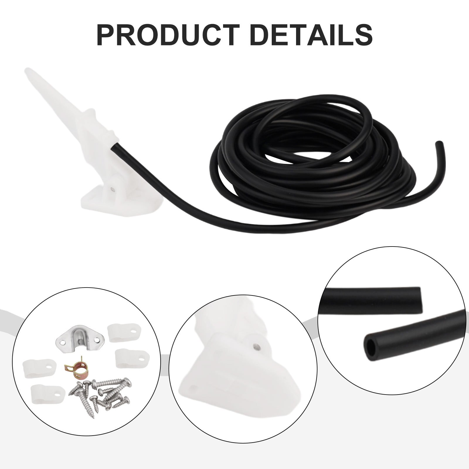 Boat Speedometer 80 for MPH Speedometer Kick-up with 600cm PVC Tube Kit ...