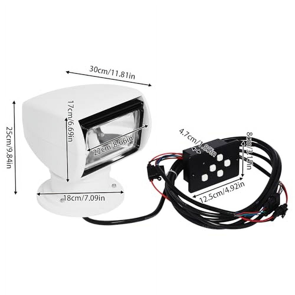 Boat Spotlight 360° Spotlight Search Light Boat Portable Search Light ...