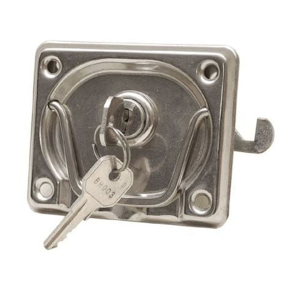 Boat Stainless Steel Door Latch | Locking w/ Keys - Walmart.com
