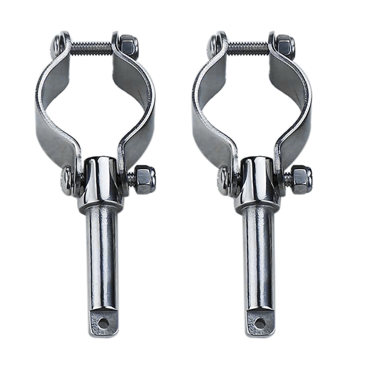 Boat Stainless Steel Row Lock Side Mount Line Oar Lock Socket Marine ...